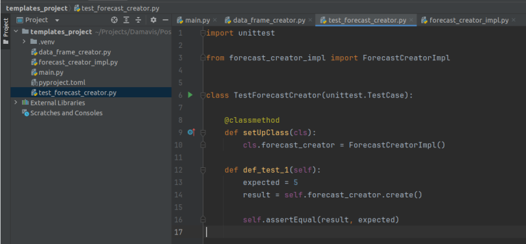 Introduction to Pycharm Templates - Damavis Blog