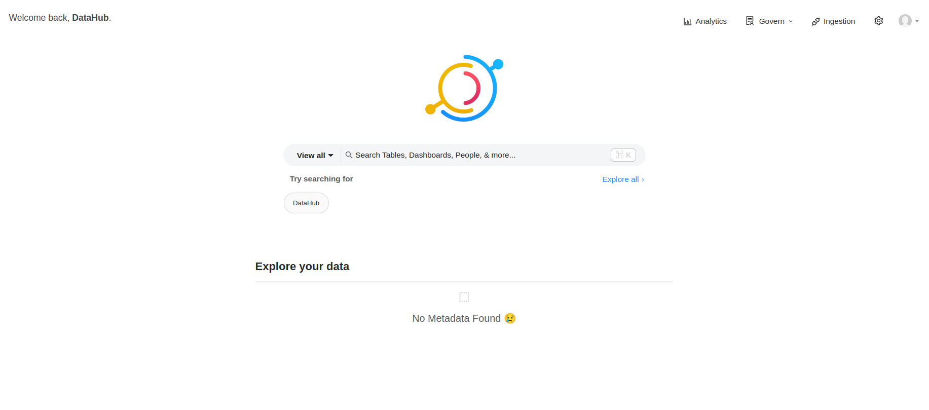 Tutorial Datahub 2 Quickstart And Deployment