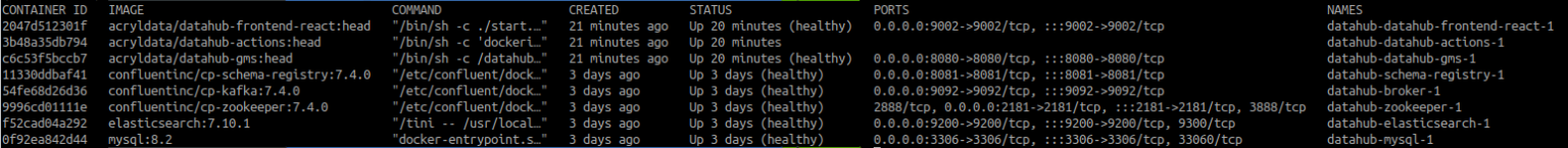 Tutorial Datahub 2 Quickstart And Deployment